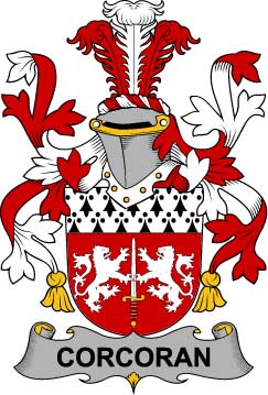 Corcoran or McCorcoran Crest-Coat of Arms