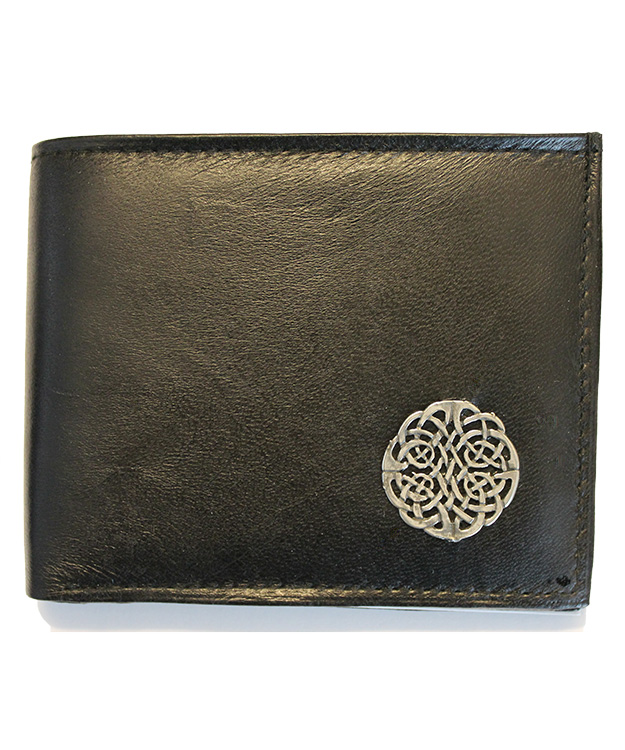 Celtic Knot B Leather Wallet