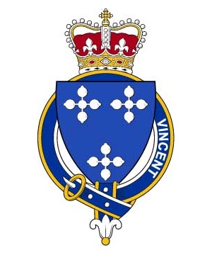 Vincent (England) Crest-Coat of Arms